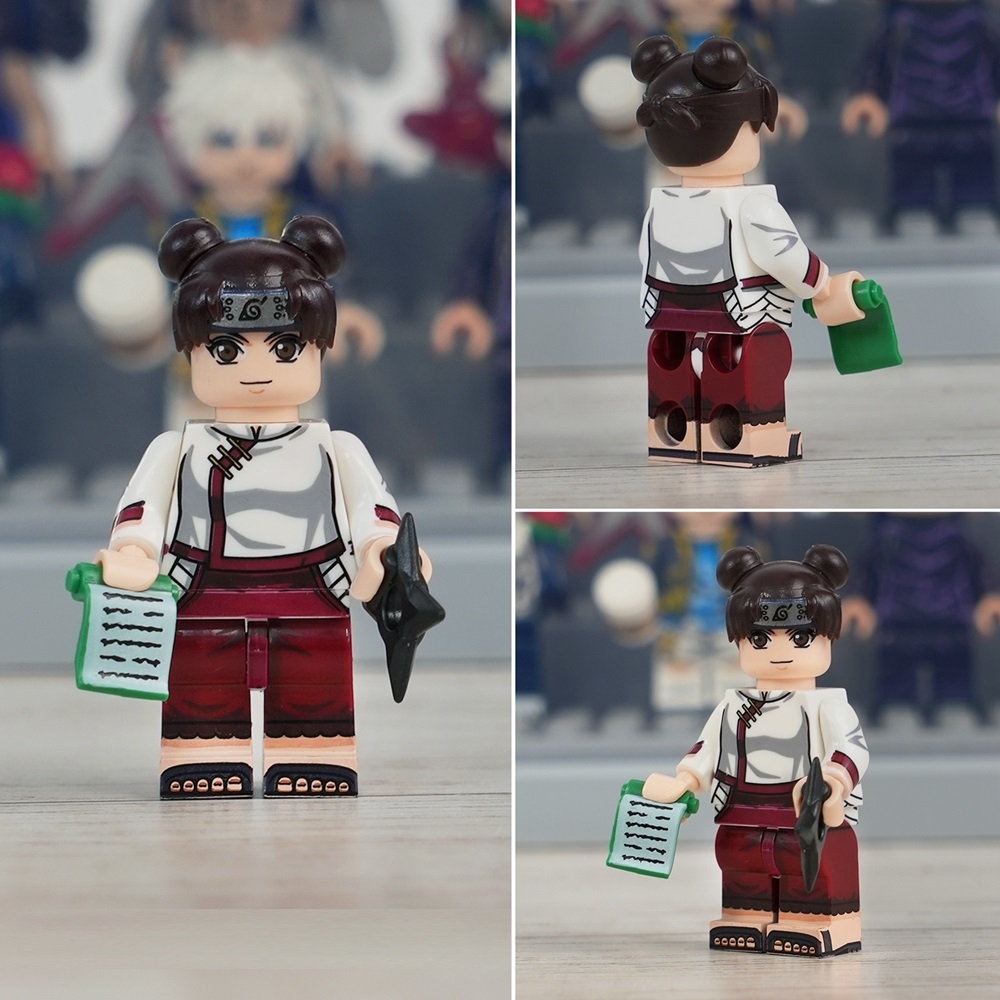 Tenten Naruto Series Minifigures Weapons and Accessories - Building Toy ...