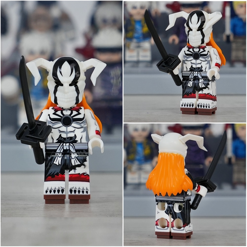 8pcs Bleach Series Ichigo Kurosaki Ulquiorra Zangetsu Mayuri ...