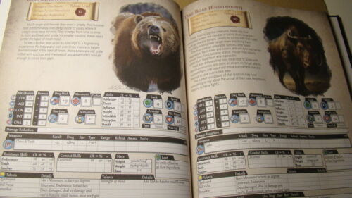 DUNGEONS DRAGONS - SABRE FANTASY BESTIARY *NM/MT 9.8* HARBACK MONSTER ...