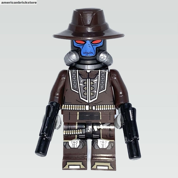 Cad Bane Wars Duros Bounty Hunter The Clone Wars Custom Minifigures ...