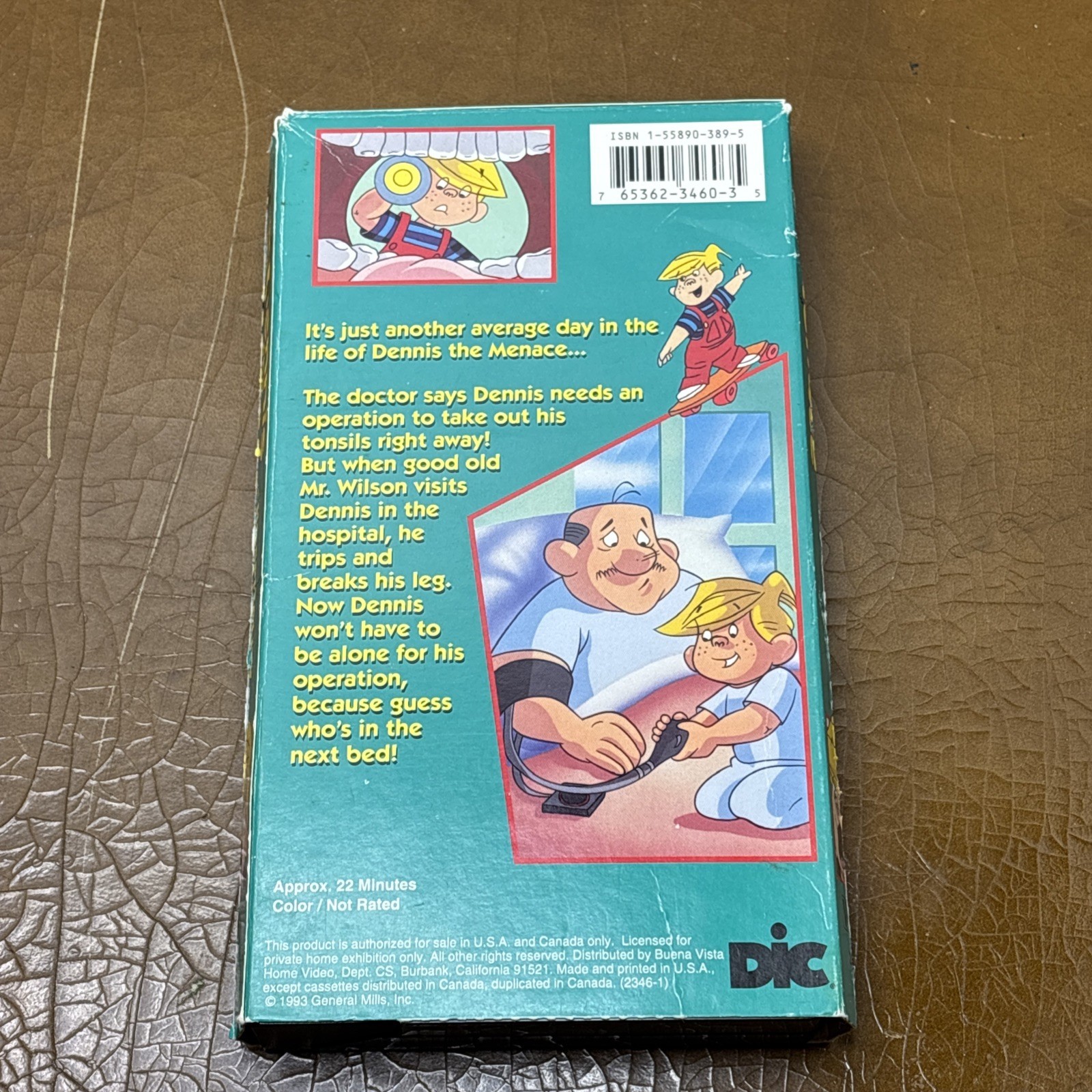 The New Dennis The Menace Animated Series Cartoon Hospitality 1993 VHS ...