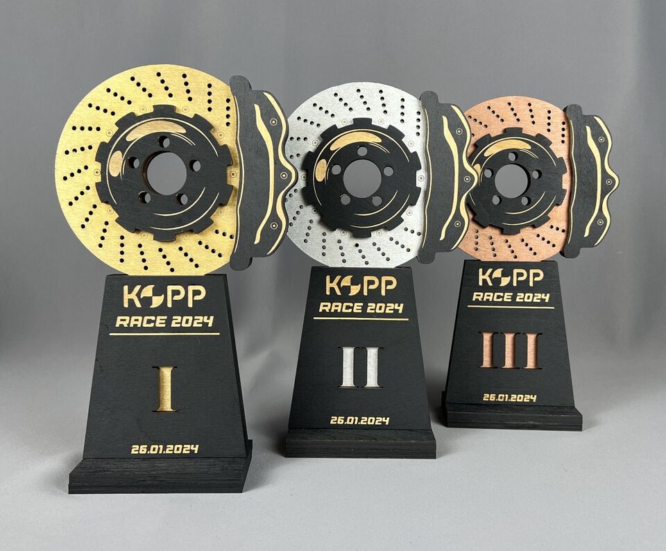3 Piece Trophy Set/ 1st, 2nd, & 3rd Trophies/ Personalised Trophy ...