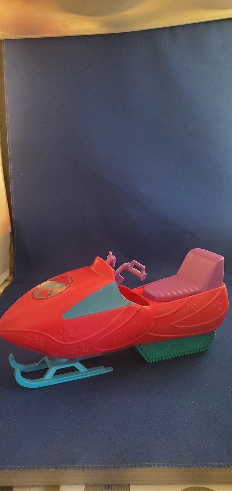 Mattel Barbie Doll Snowmobile Snow Machine Vehicle - Dolls, Clothing ...