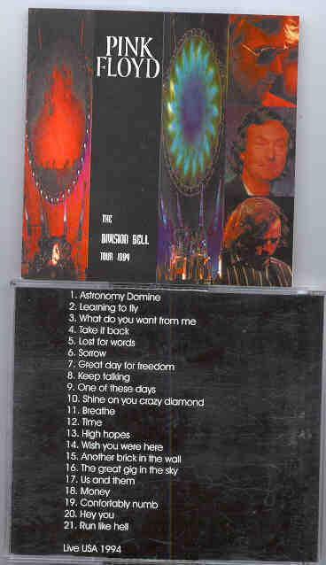 Pink Floyd - The Division Bell Tour 1994 ( 2 CD SET ) ( Best of the ...