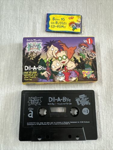 The Rugrats Movie Dil-A-Bye Cassette Tape Blockbuster Play Pak Vol. 1 ...