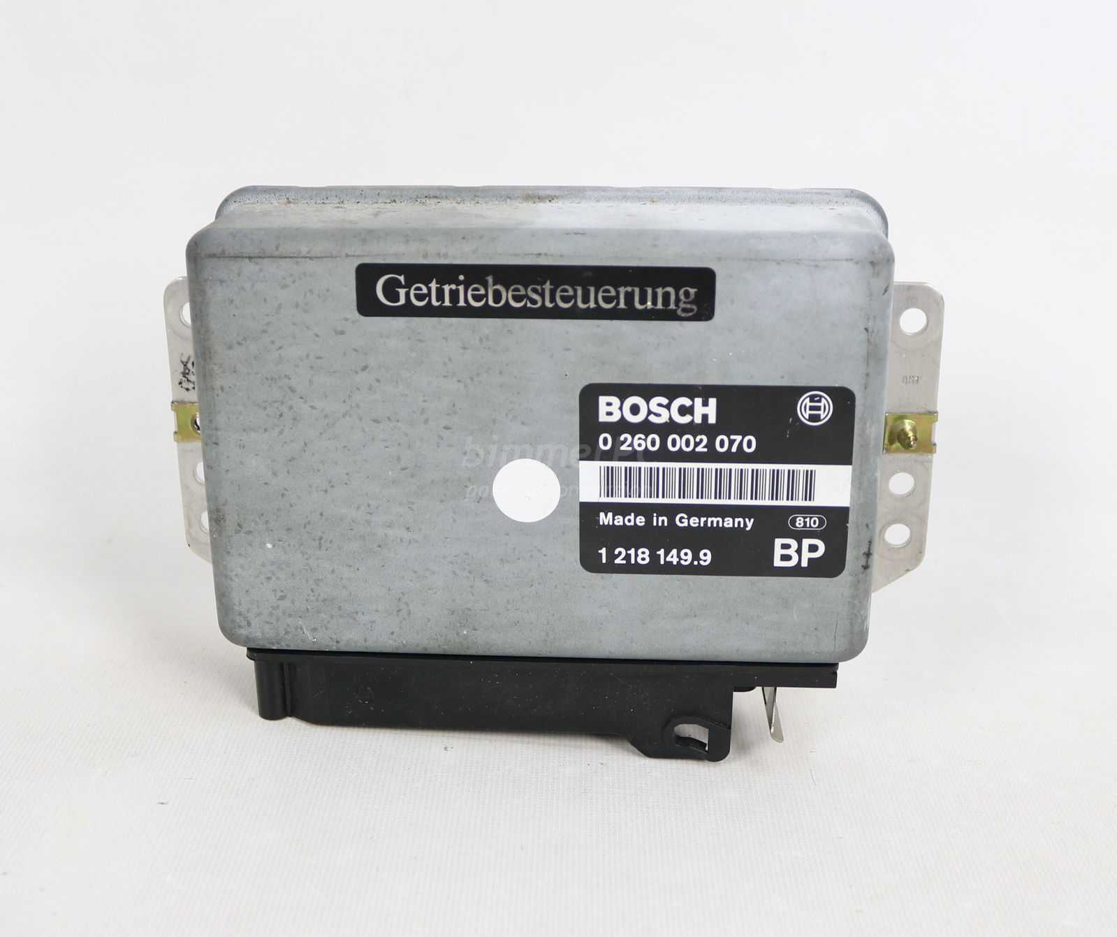 BMW E32 750iL Transmission Control Module EGS Unit BP Code 1989-1990 ...