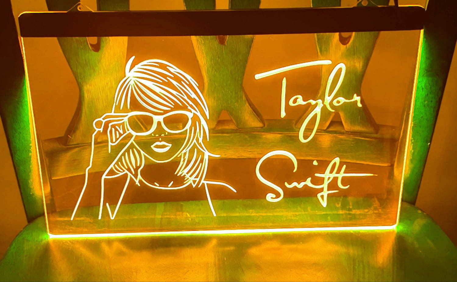 Taylor Swift LED Neon Sign Hang Wall Decor, Room, Lights Art Décor ...