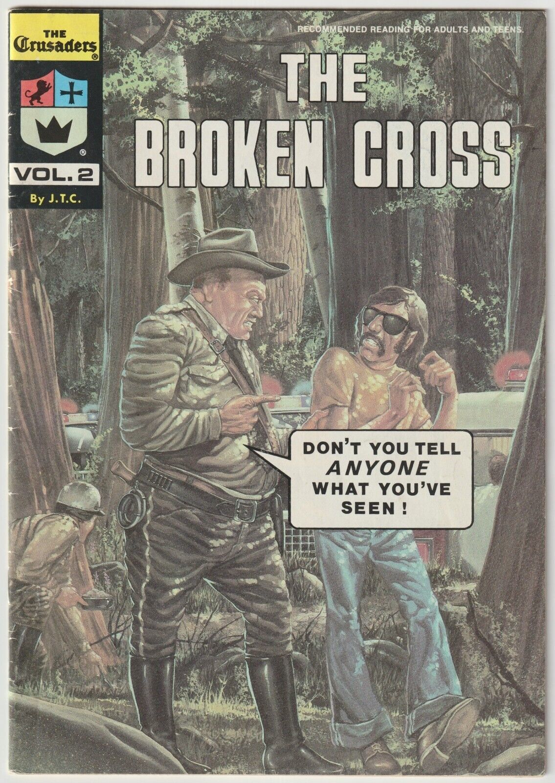 The Crusaders Volume 2 The Broken Cross 1974 Chick Publications ...