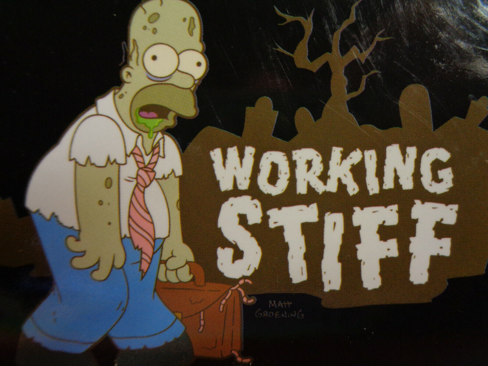 2011 The Simpsons Homer Working Stiff Refrigerator Magnet - Other ...