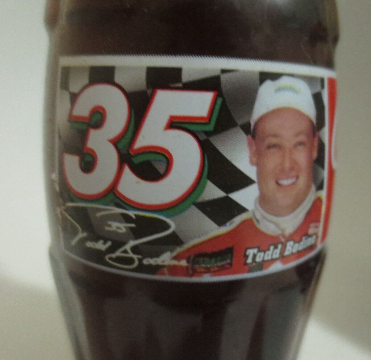 Coca-Cola Classic Racing Family #35 Todd Bodine 8oz Full Bottle ...
