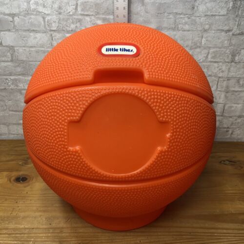 Vintage 1980's Little Tikes Large Orange Basketball Championship ...