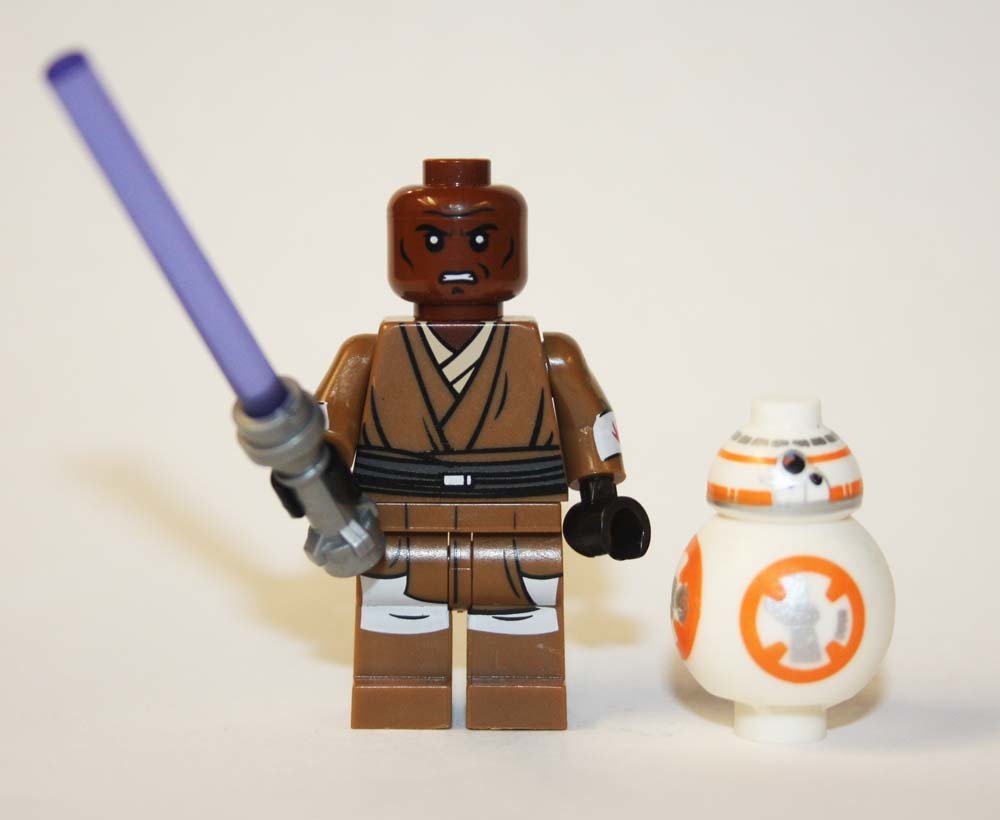 Mace Windu With Bb-8 Droid Star Wars Custom Minifigures - LEGO (R ...