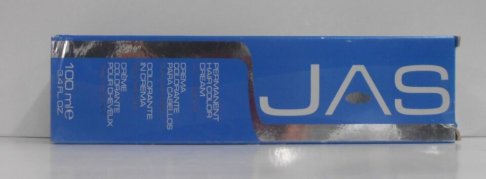 JAS Permanent Hair Color Cream w/ Vitamin C ~3.4 fl. oz.~ With Free ...