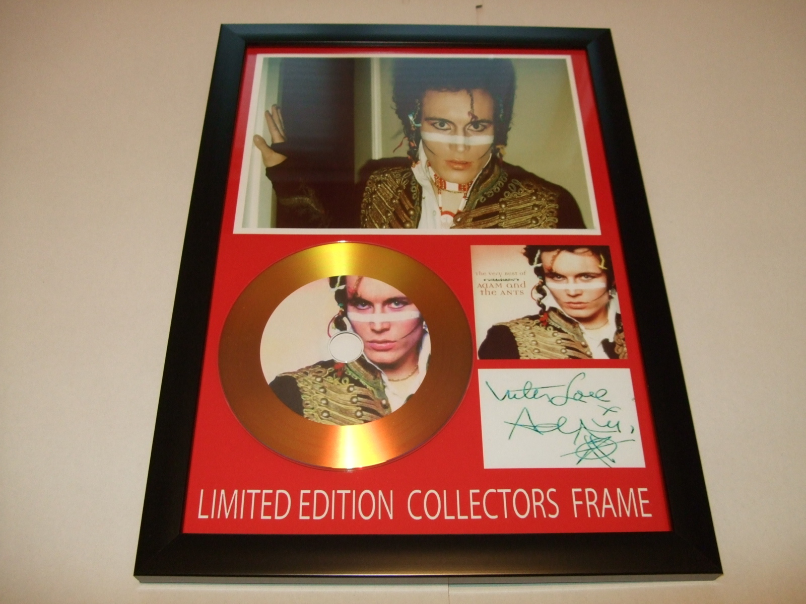 adam ant signed disc presentation disc - CDs