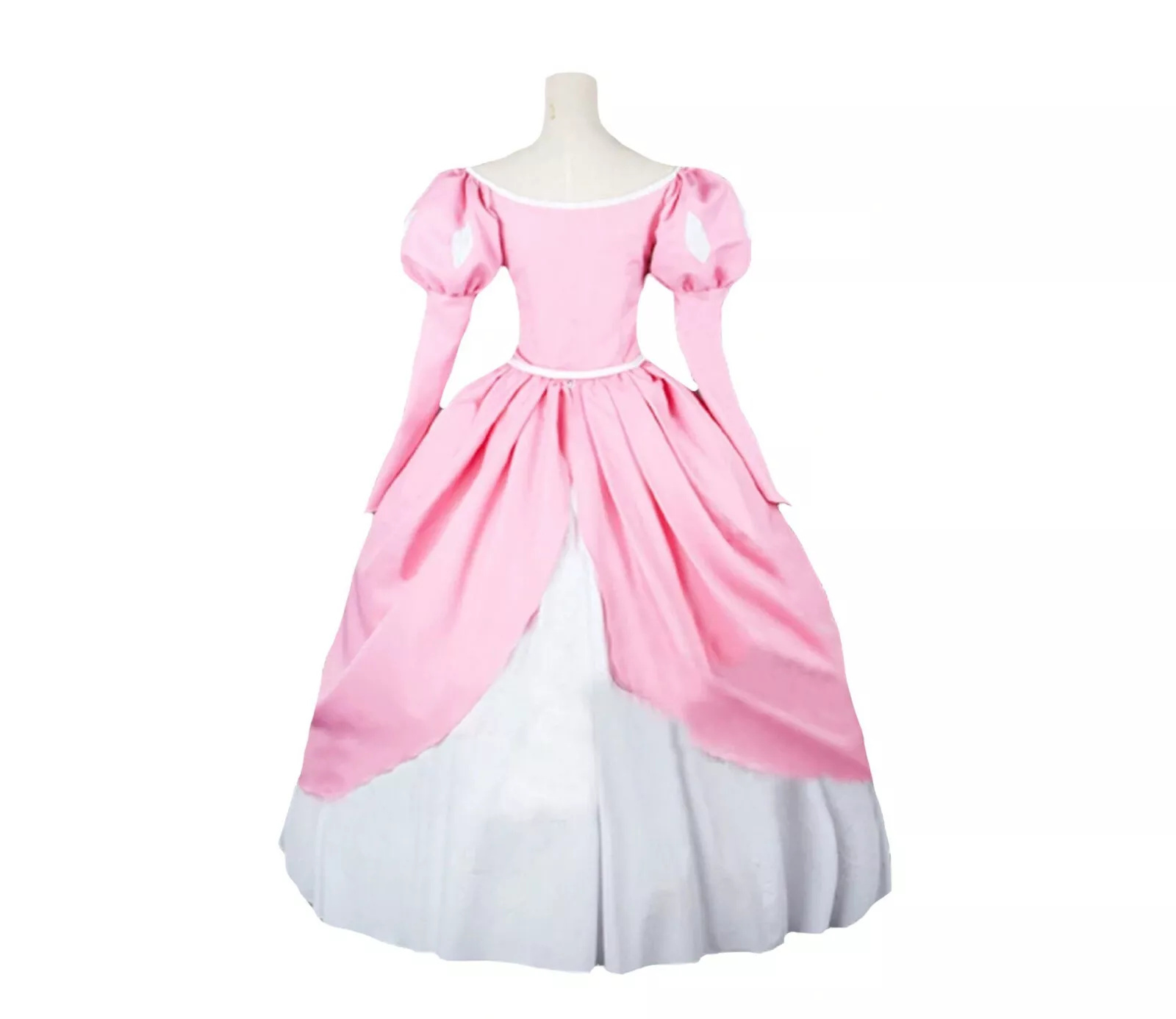 The Little Mermaid Ariel Cosplay Costume Ariel Pink dress costume ...