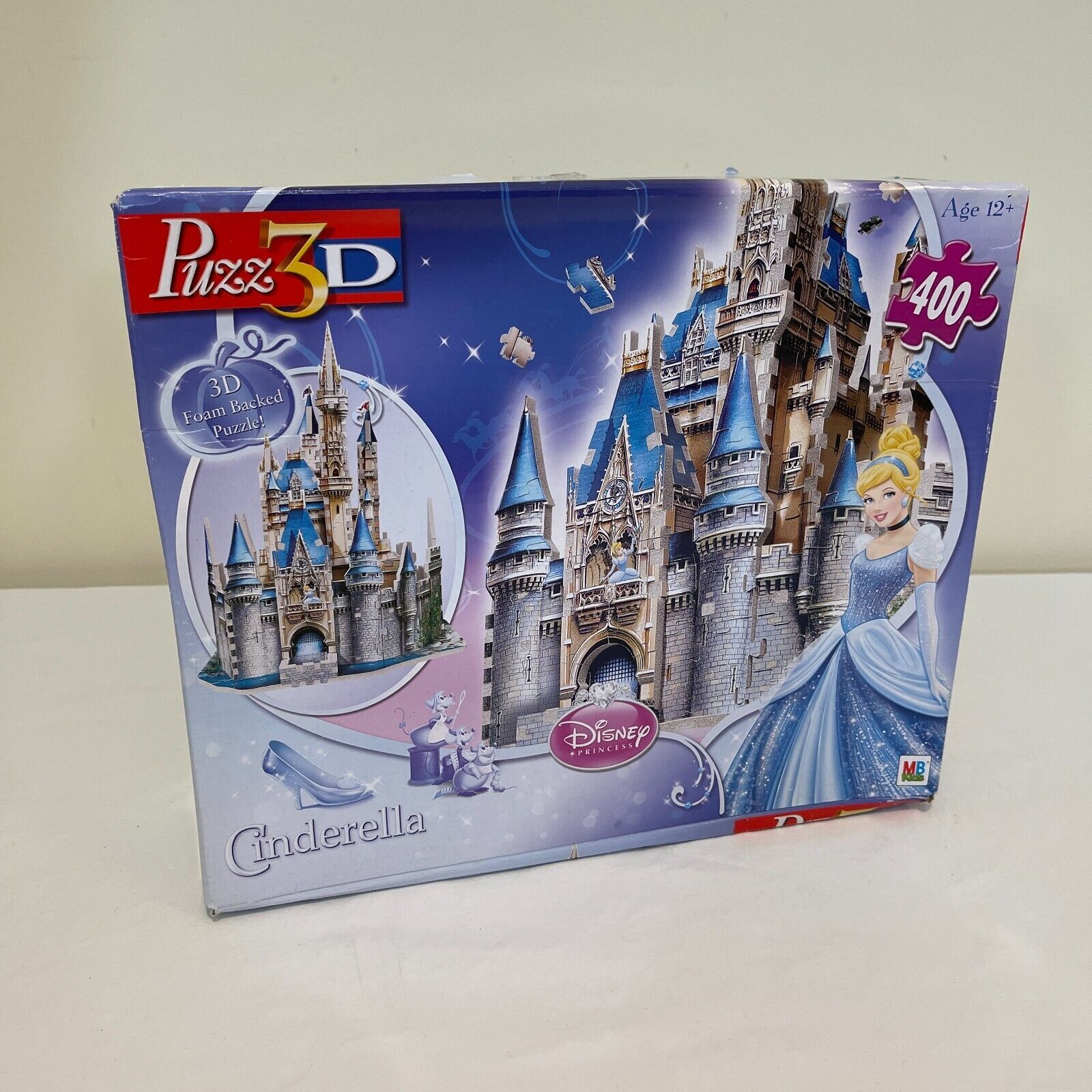 Disney Princess Puzz3D Cinderella Castle Foam Puzzle 400 pieces ...