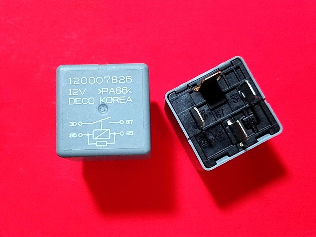 120007826, PA66, 12VDC Relay, DECO KOREA Brand New!! - Other