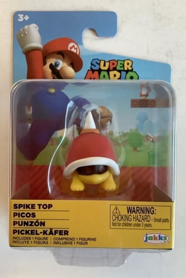 NEW Jakks Pacific 41141 World of Nintendo 2.5" Super Mario SPIKE Mini ...