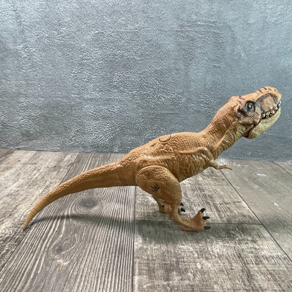Jurassic World JW T-Rex Hasbro Chomping Jaws Dinosaur Action Figure Toy ...