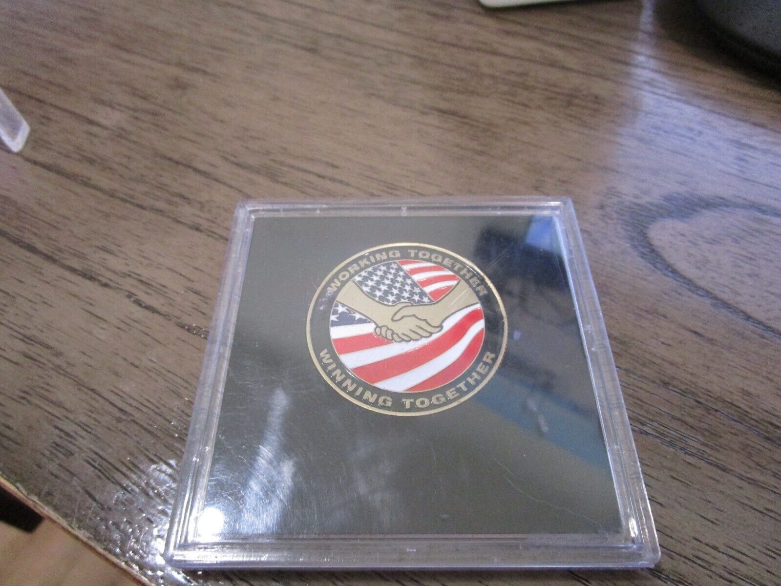 Boxed Boeing & US Army Working & Winning Together Challenge Coin #836Q ...