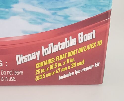Disney Junior Mickey Mouse Kids Inflatable Boat Pool Float Swim Raft ...