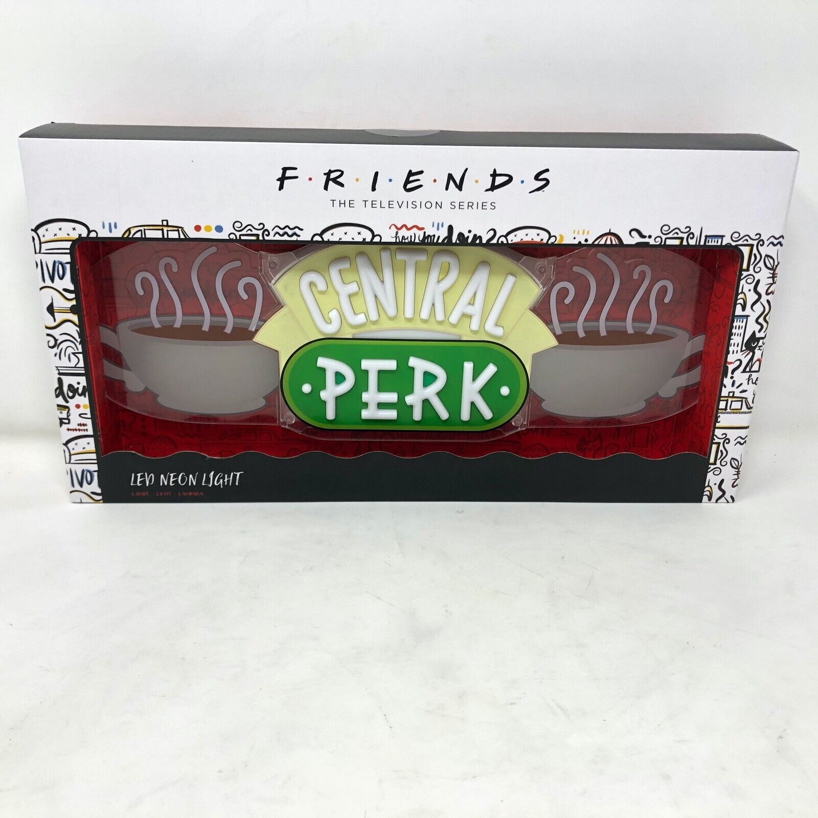 NIB Friends Central Perk LED Neon Light Sign Sign USB Powered Wall ...