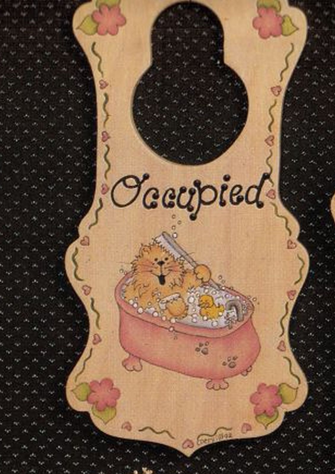 Tole Decorative Painting Nip & Tuk Say It Again Cheryl McCabe Pattern ...