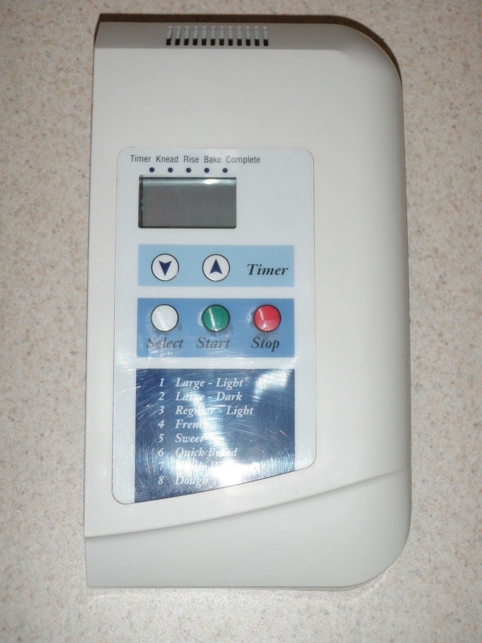 Control Panel & PCB Power Board for Regal Kitchen Pro bread maker model ...