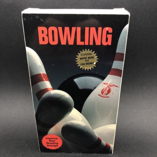 Bowling Starring Wayne Webb, Lisa Wagner VHS 1987 Spinnaker Improve ...