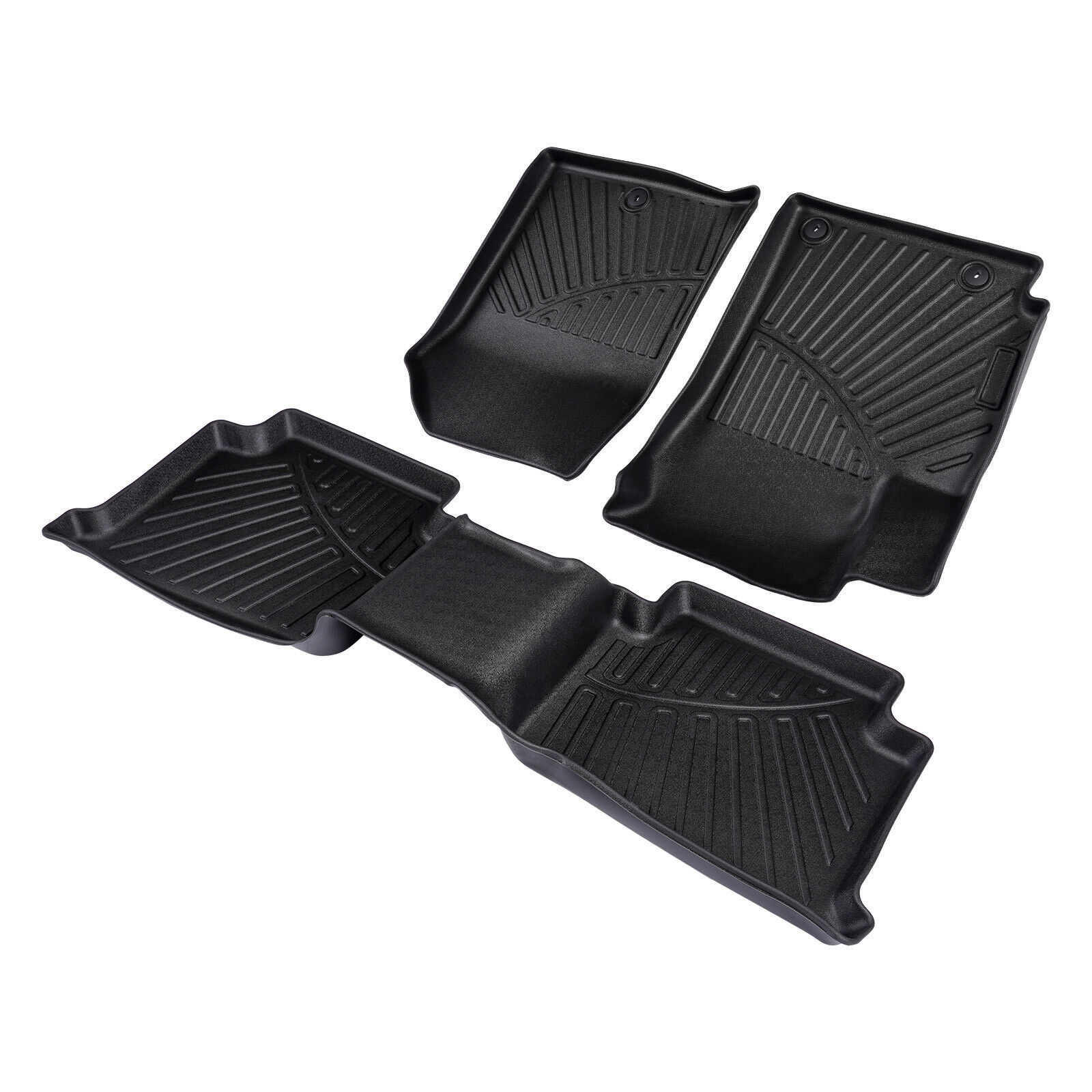 2 Row TPE Rubber Floor Mats Liner For Kia Seltos 2021 2022 2023 2024 Front Left - Floor Mats ...