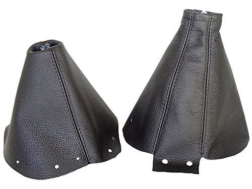 for Nissan 300ZX 1989-2000 Shift & E Brake Boots Black Genuine Italian ...