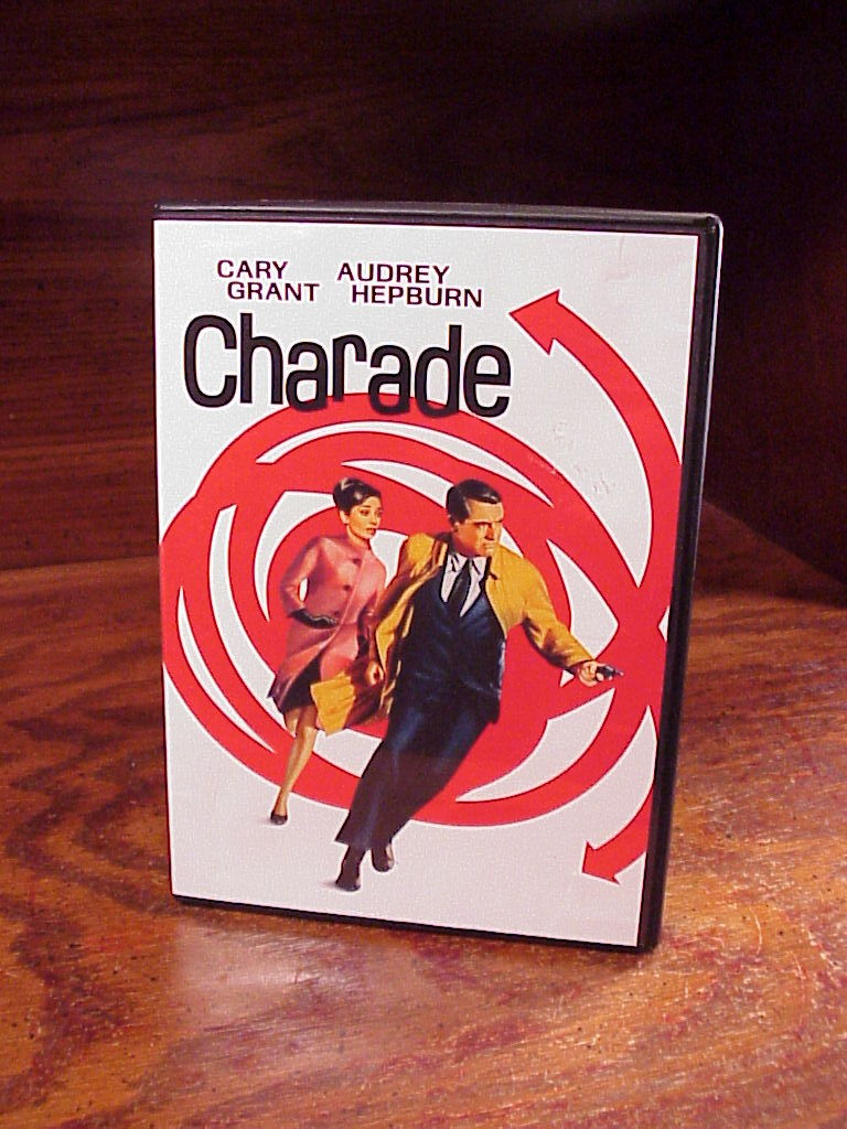 Charade DVD, Used, 1963, with Cary Grant, Audrey Hepburn, N, Tested ...