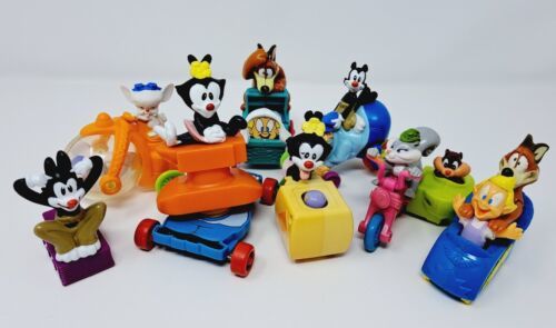 McDonald's Happy Meal ANIMANIACS 1993/94 Lot (8) Toys Dot Slappy Brain ...