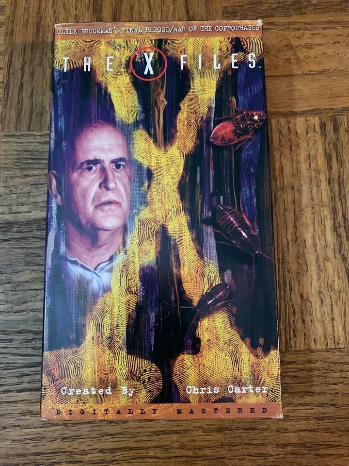 The X Files War Of The Coprophages VHS - VHS Tapes