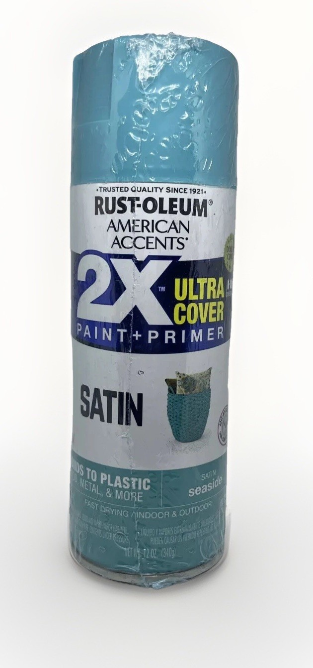 Rust-Oleum Painter's Touch 2X Ultra Cover SATIN Spray Paint 12 oz ...