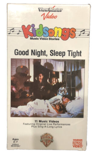 Kidsongs - Good Night, Sleep Tight (VHS,1986 Original Release)BRAND NEW ...