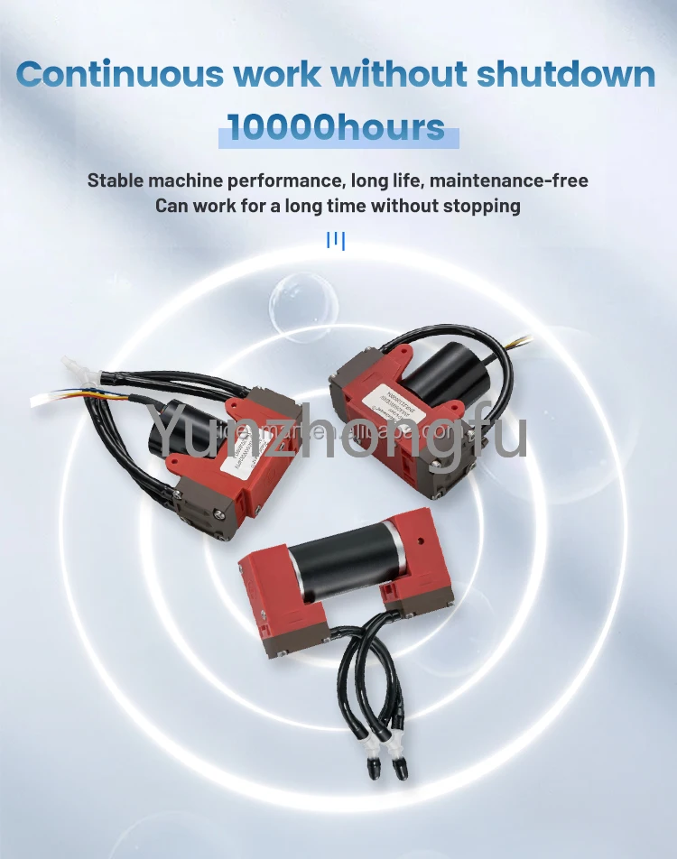 12V DC Brushless Motor M Flow CEMS sampling Electric Mini Gas Pump ...