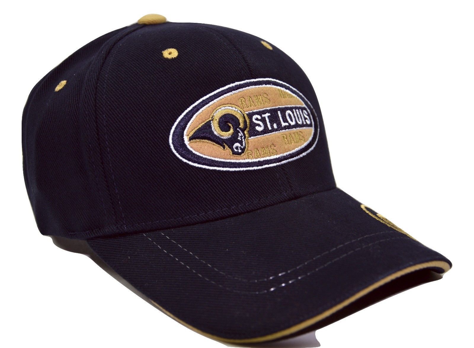 St. Louis Rams Officially Licensed NFL Team Apparel Adjustable Football ...