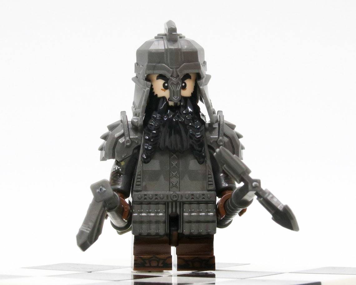 Heavy Armour Iron Hills Dwarf Minifigures Weapons Accessories The ...