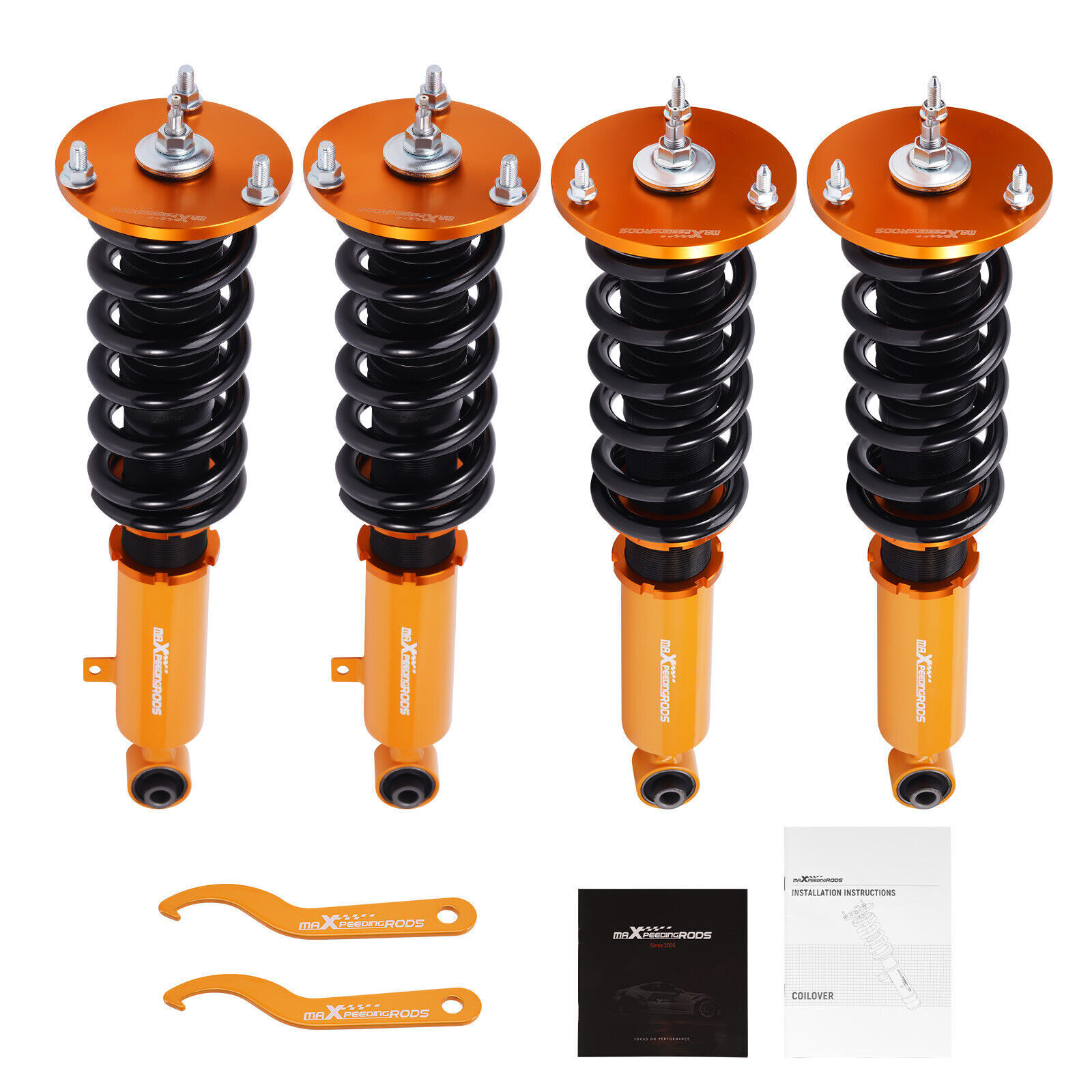 24 Level Damper Coilover Lowering Kit For Toyota Supra MA70 JZA70 MK3 ...