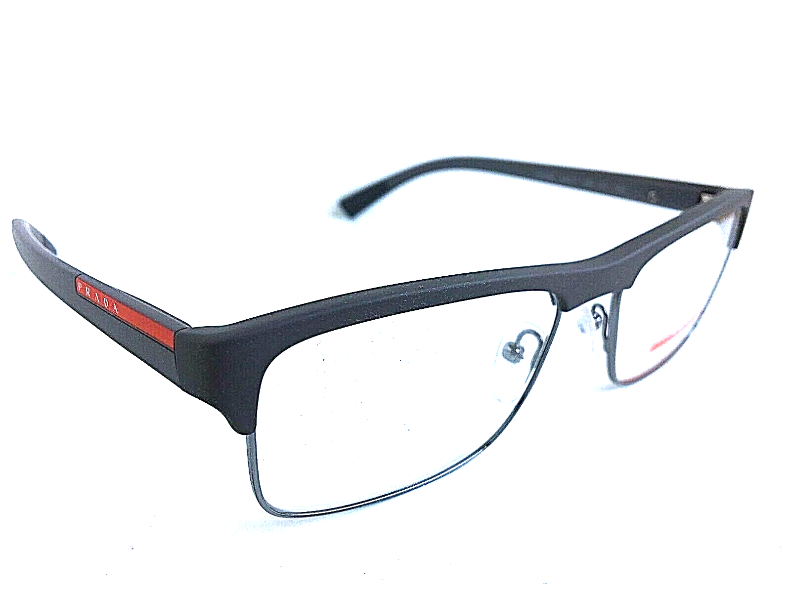 New PRADA Sport VPS 06F UR4-1O1 54mm Gray Men's Eyeglasses Frame ...