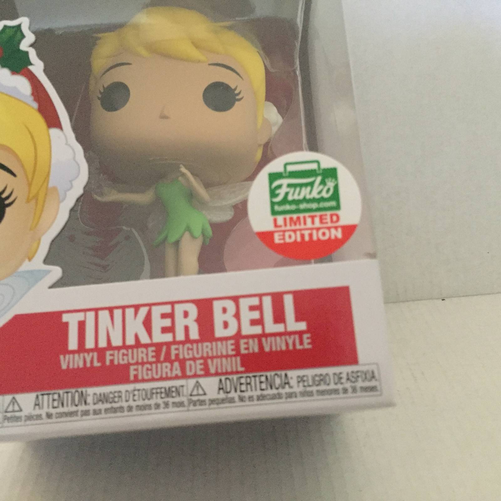 NEW Disney Limited Edition Holiday Tinker Bell Funko Pop Figure #719 ...