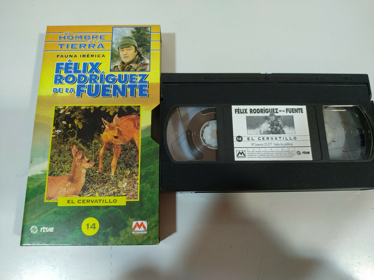 Felix Rodriguez of the Fuente the Fawn - VHS The Man and the Earth ...