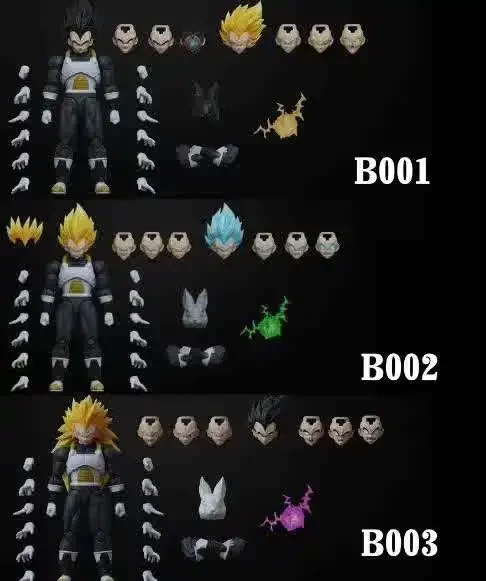 Beast Deities Kong Studios Dragon Ball Z SHF Jade Rabbit Anhur Vegeta ...