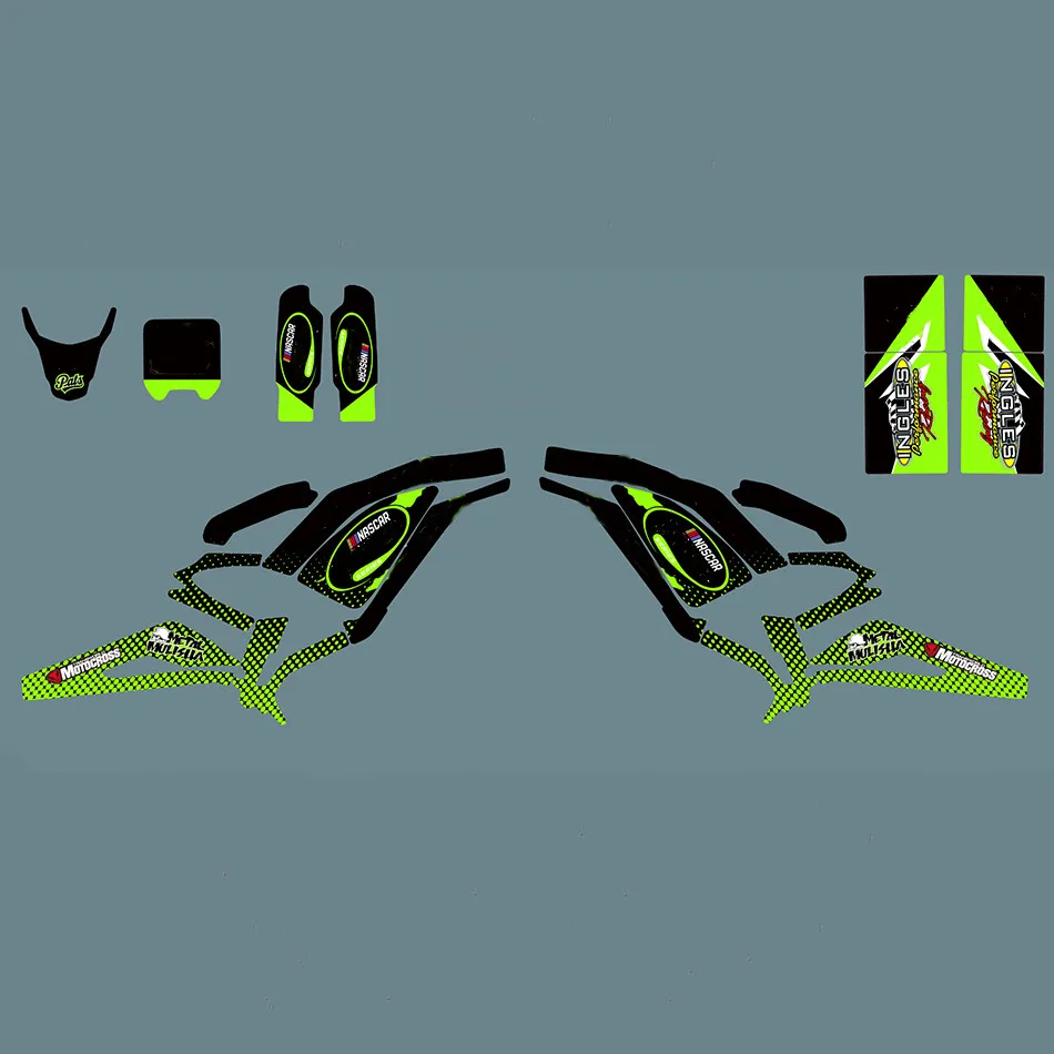 Off-road electric motorcycle SURRON GRAPHICS Decal Sticker Background ...