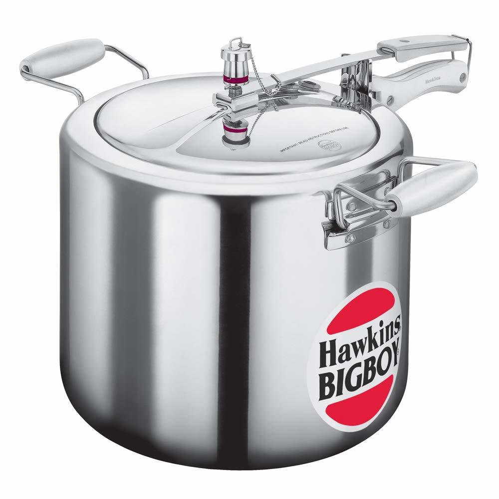Hawkins Bigboy Aluminum 18 Litre Pressure Cooker with Separators and ...