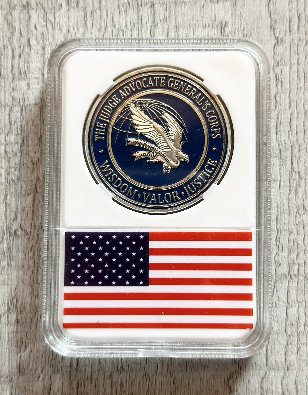 US AIR FORCE (JAG) JUDGE ADVOCATE GENERAL'S CORPS Challenge Coin with ...