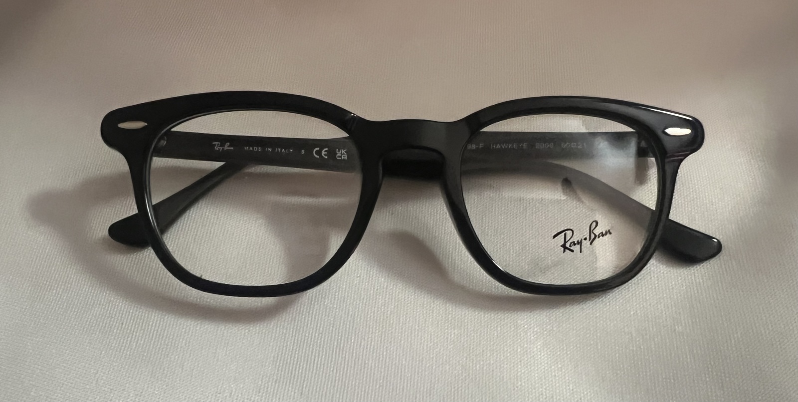 Ray-Ban RB5398-F Hawkeye Eyeglass Frames Black - Eyeglass Frames