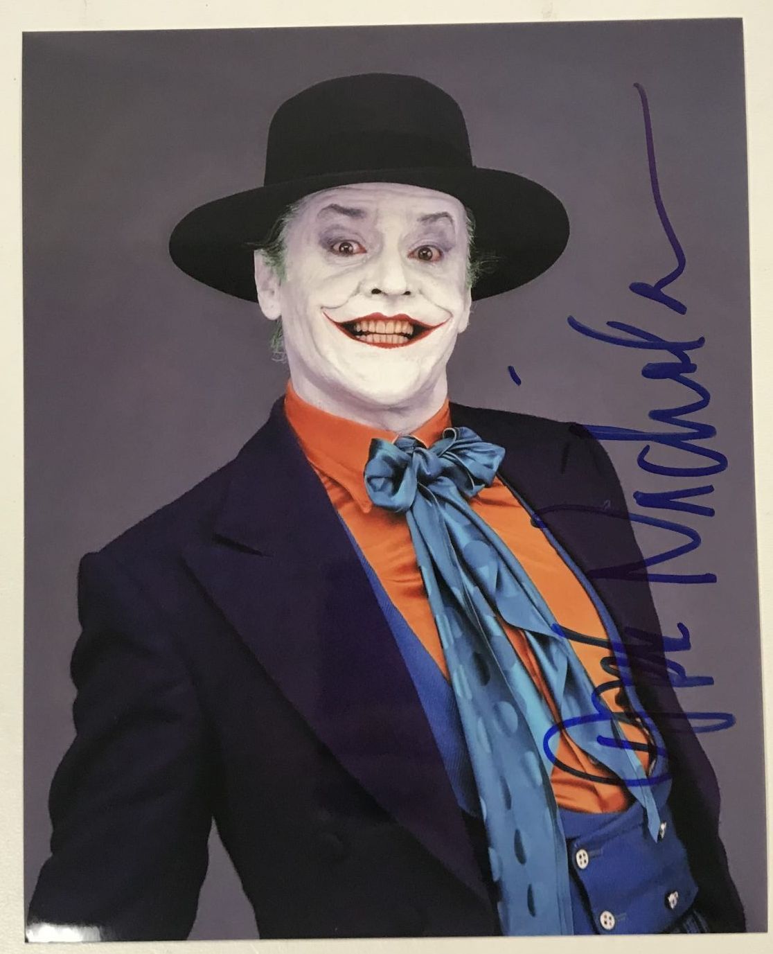 Jack Nicholson Signed Autographed "The Joker" Glossy 8x10 Photo - COA ...