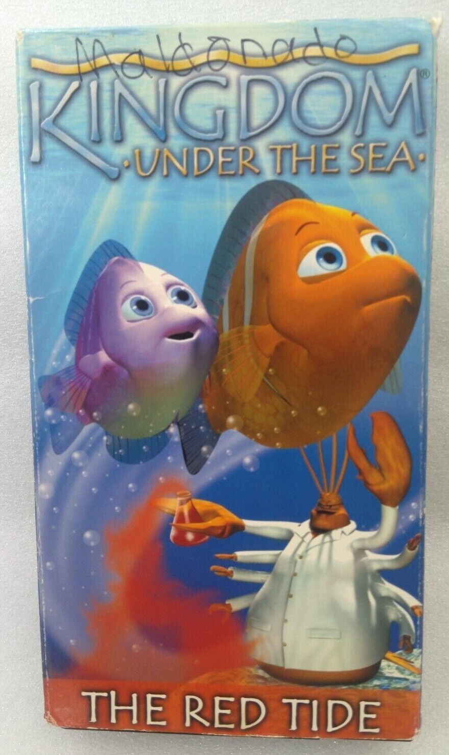 VHS Kingdom Under The Sea - The Red Tide (VHS, 2001, Bridgestone ...